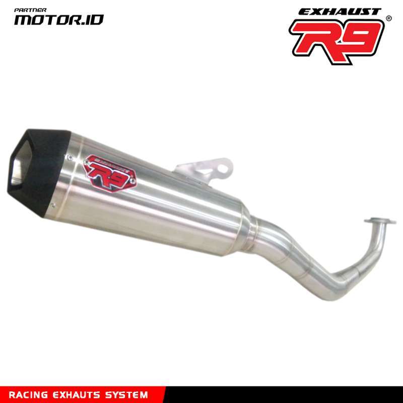 Jual Knalpot R9 New Alpha Series Yamaha Aerox New Aerox 155 Lexi 125 Di ...