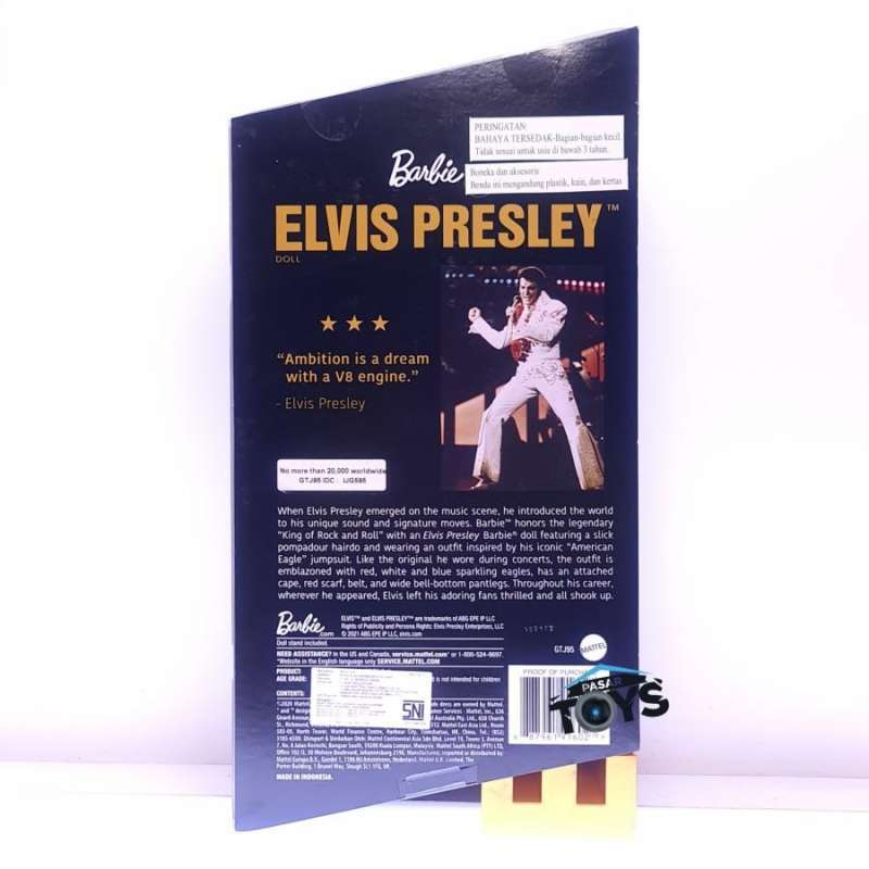 Jual Barbie Signature Elvis Presley Barbie Doll 12 Inch Di Seller Pasar ...