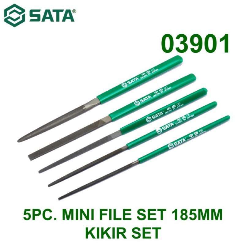 Promo Kikir Set 03901 - 5Pc. Mini File Set 185Mm Sata (Japan) Diskon 23% di Seller SENTRA ...