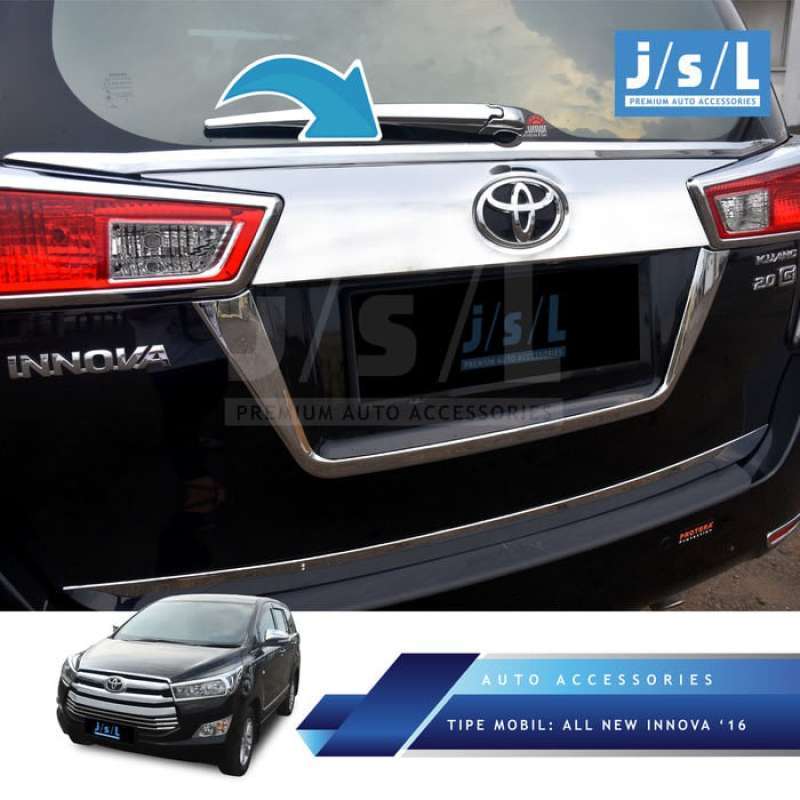 Jual Jual List Kaca Belakang Toyota All New Innova 2016 Reborn Chrome Merk Jsl Murah Di Seller ...