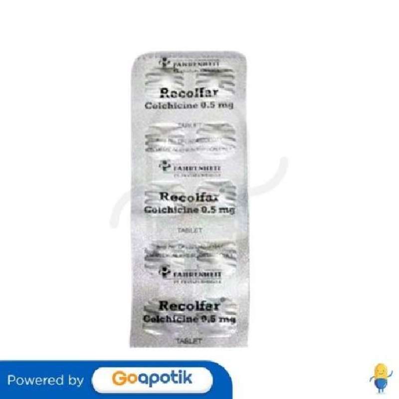 Jual RECOLFAR 0.5 MG STRIP 10 TABLET di Seller APOTEK MADANI FARMA ...