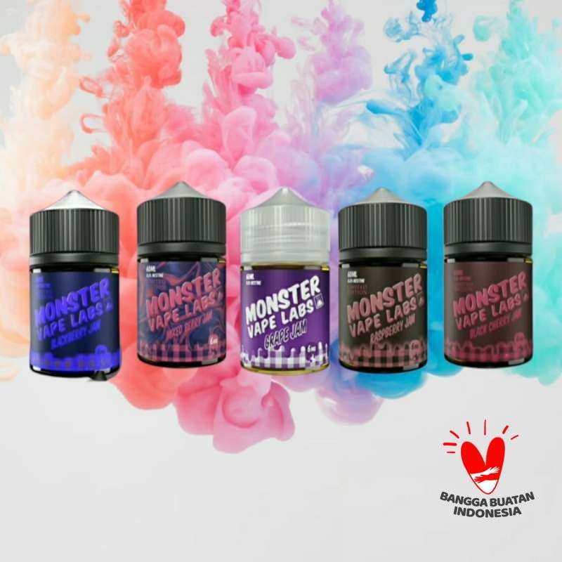 Jual Monster Vape Labs Black Cherry 60ML Jam Monster - Liquid ...