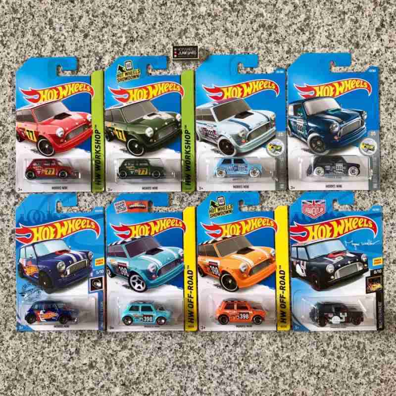 Promo Paket Hot Wheels Morris Mini Cooper Rally 77 Snow Stormers 398 ...