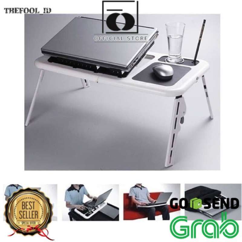 Jual Meja Laptop Lipat Portable|meja Laptop Kipas Pendingin E-table Di ...