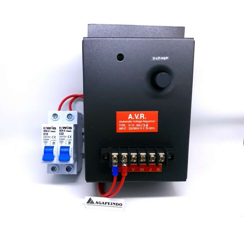 Promo AVR GENSET KARBON BRUSHED E110-80A/3 PHASE 220V-380V 50/60HZ ...
