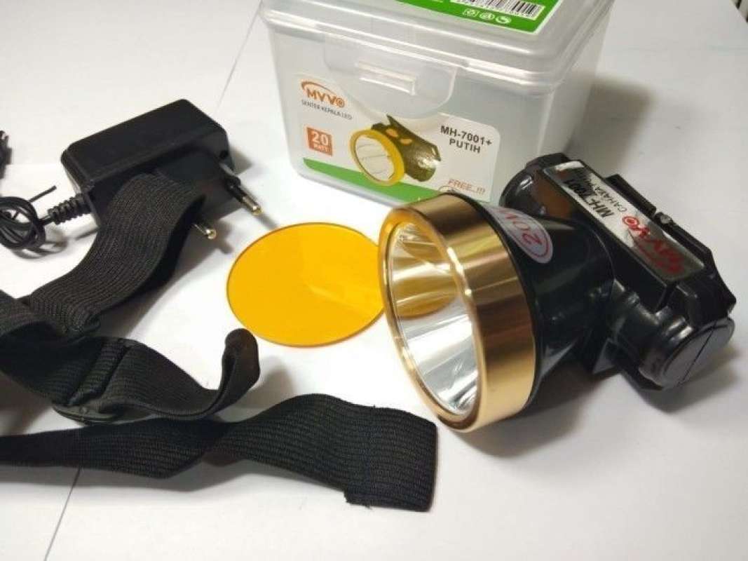 Promo Headlamp Cree MYVO 20 Watt Lumens Senter Kepala Laut camping ...