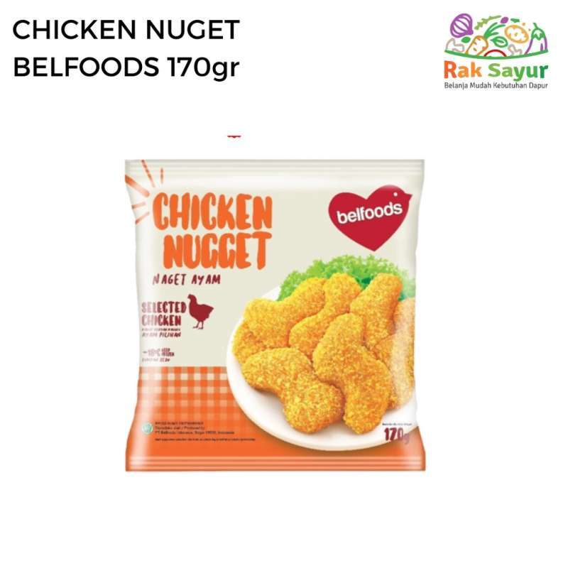 Promo Chicken Nugget Sp Belfoods 170gr Frozen Food Rak Sayur Padang ...