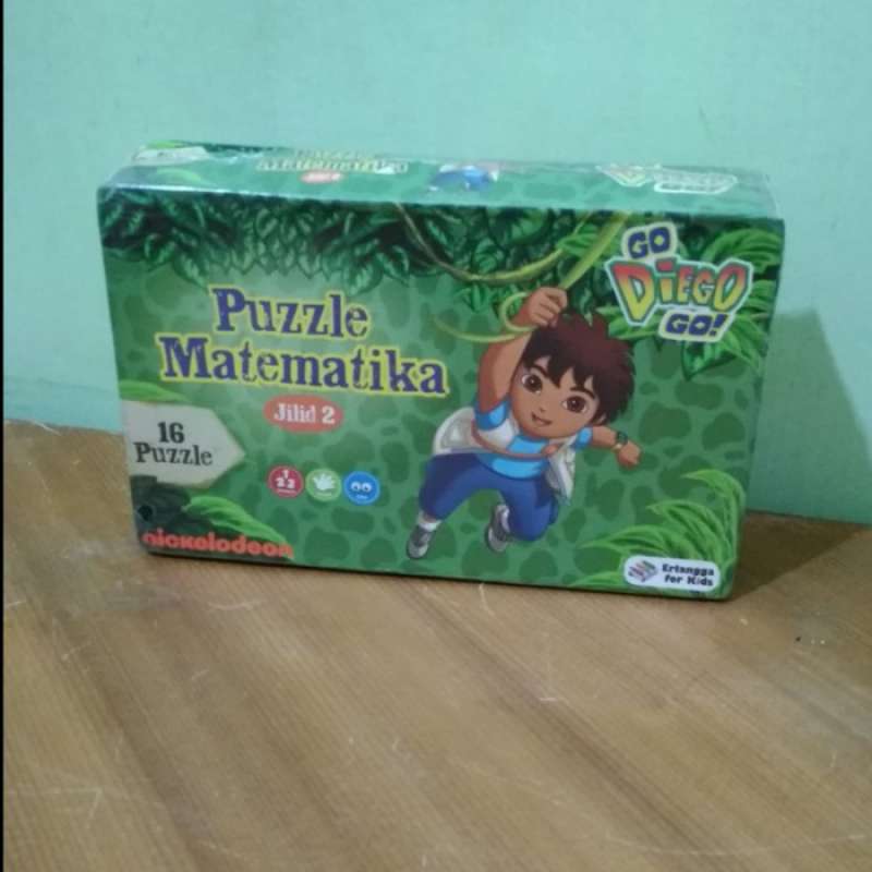 Promo PUZZLE MATEMATIKA JILID 2 GO DIEGO GO - ERLANGGA FOR KIDS Diskon ...
