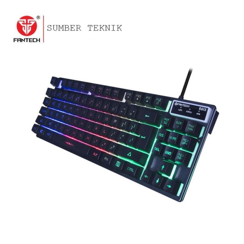 Promo Fantech Fighter K613 TKL - RGB Gaming Keyboard Diskon 15% di ...