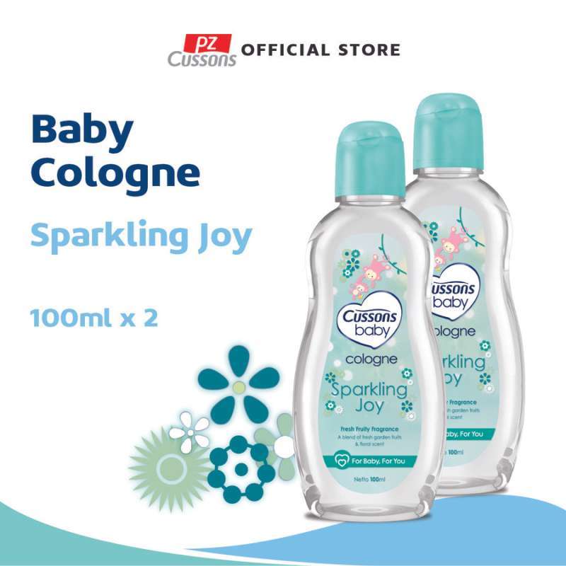 Promo Cussons Baby Cologne Sparkling Joy [100 mL/Twinpack] Diskon 15% ...