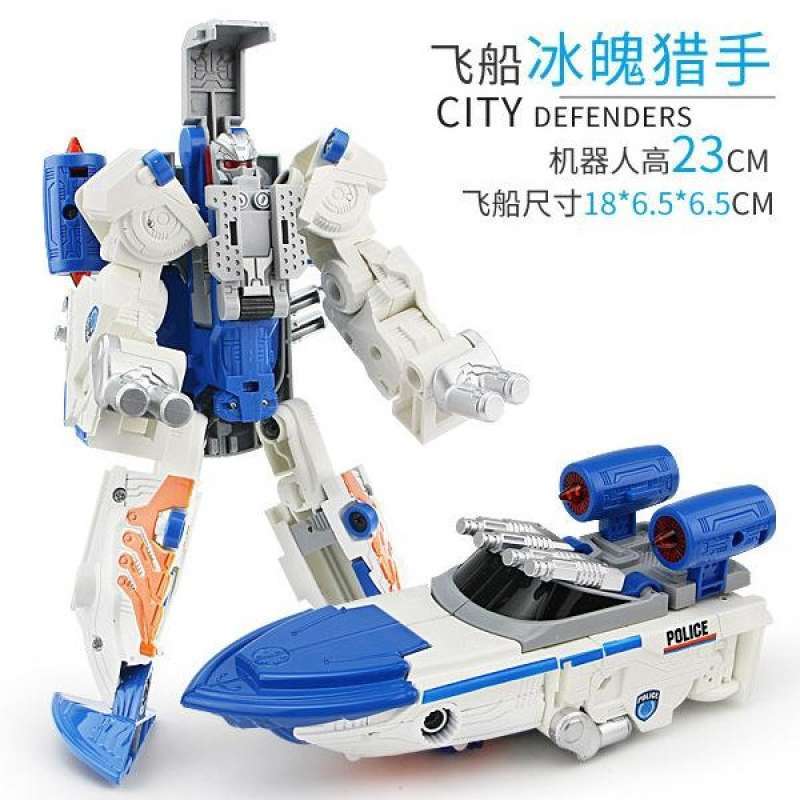 Jual Mainan Anak Mobil Action Figure Car Transformer Robot Perahu ...