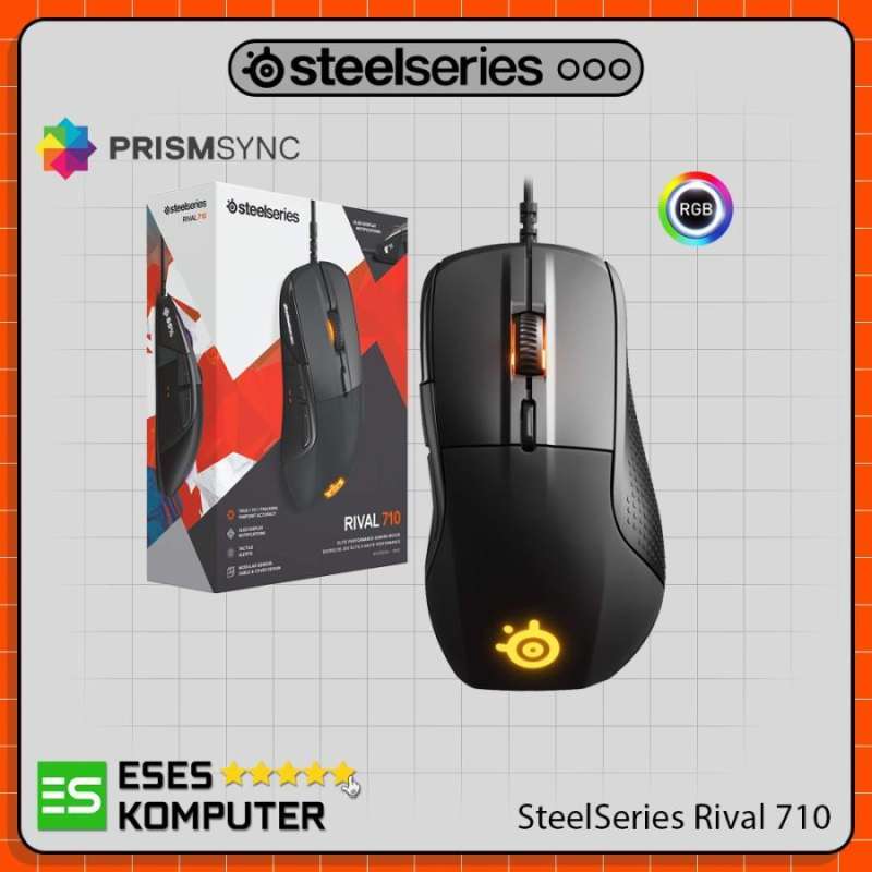 Jual Mouse Steelseries Rival 710 Rgb With Oled Display Mouse Gaming