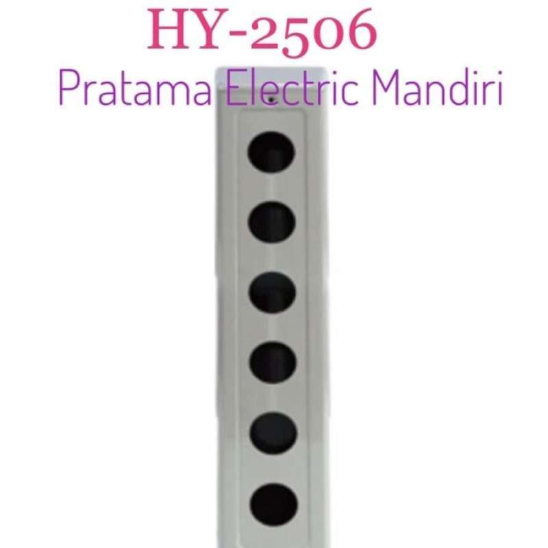 Promo Control Box/Box Push Button Hy-2506 6 Lubang Dia. 25Mm Nux ...