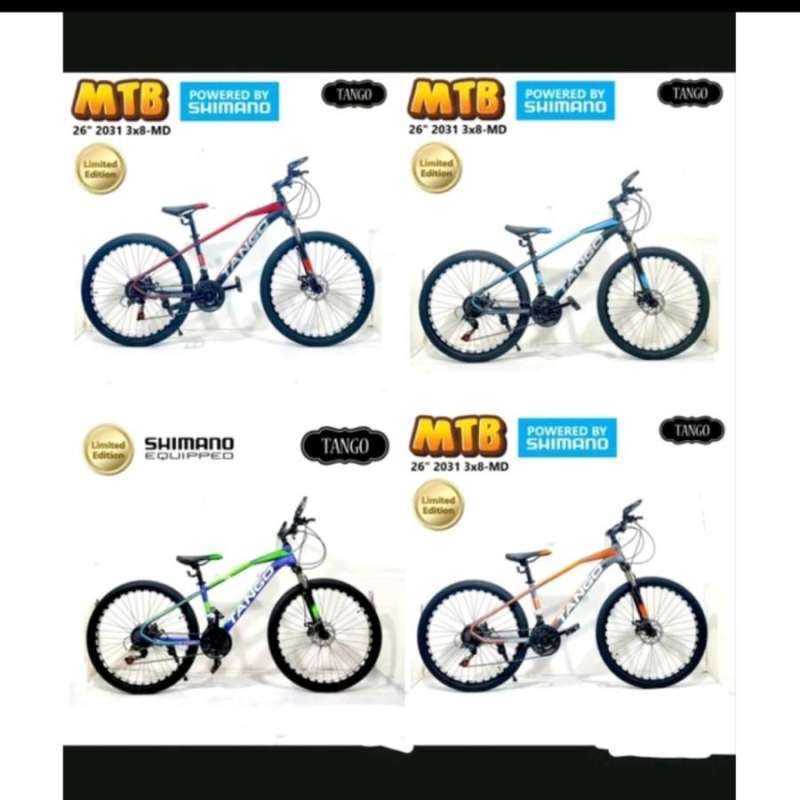 Jual MTB Tango 8 speed Shimano sepeda gunung di Seller bike.4ever ...