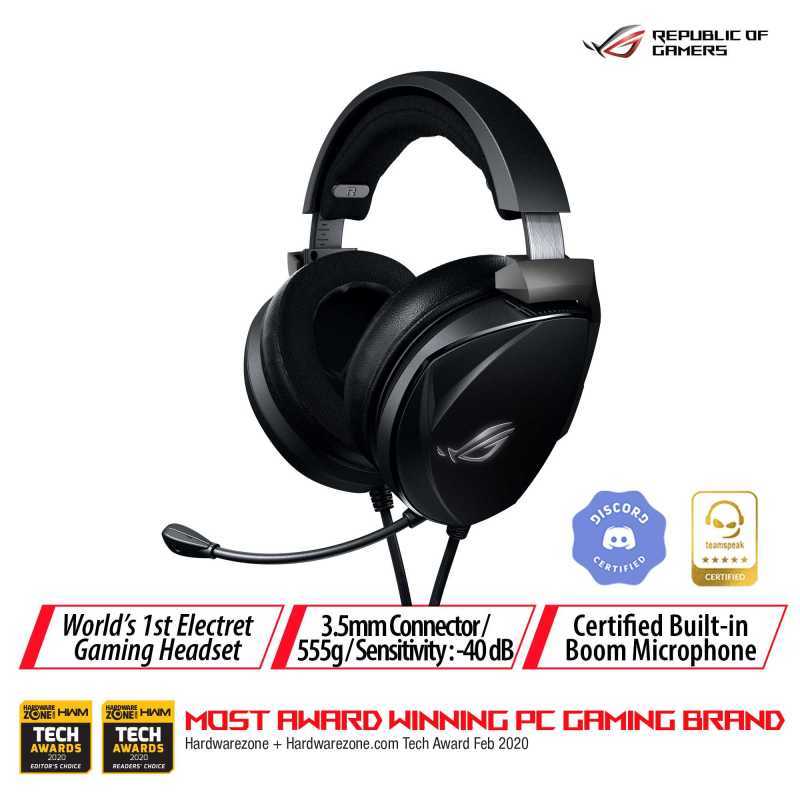 Promo ASUS ROG Theta Electret Gaming Headset with Essence Electret and ...