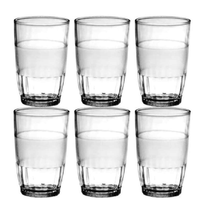 Jual Gelas Kopi HS 9 | Gelas Kopi Beling Kaca Bening Polos 6 Pcs di ...