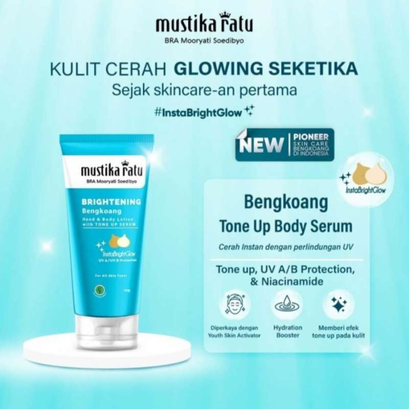 Promo Mustika Ratu Brightening Bengkoang Body Serum Lotion - 150 gr ...