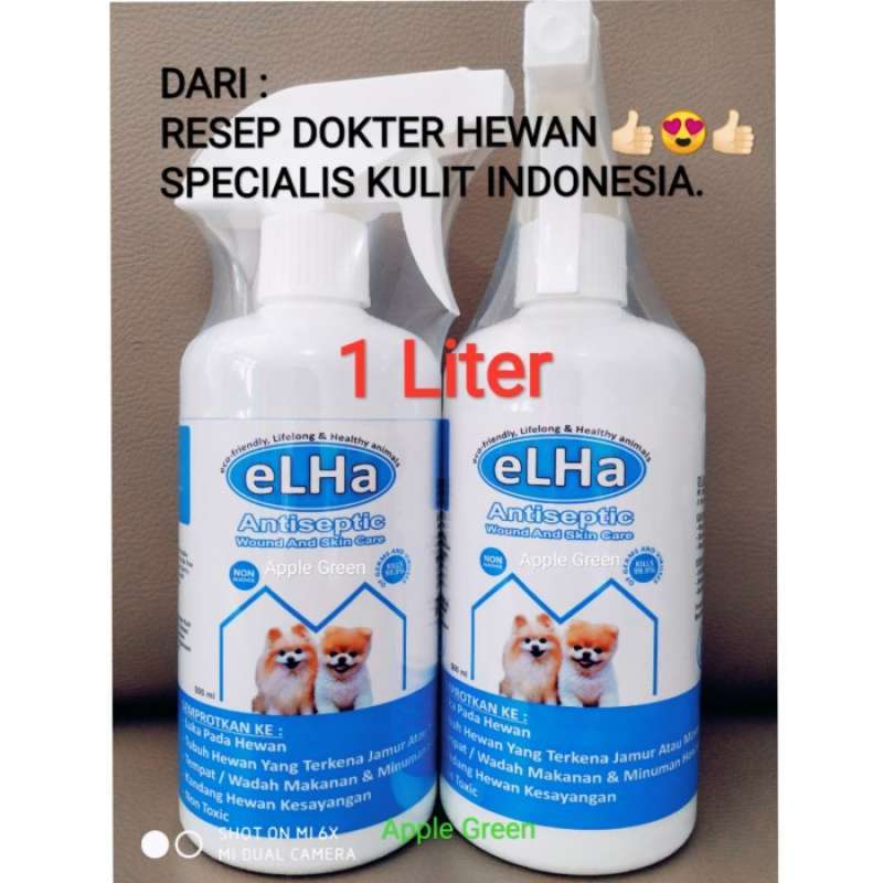 Jual Elha Pet Care : Antiseptic + Disinfectant - Cat 1 Liter Di Seller ...