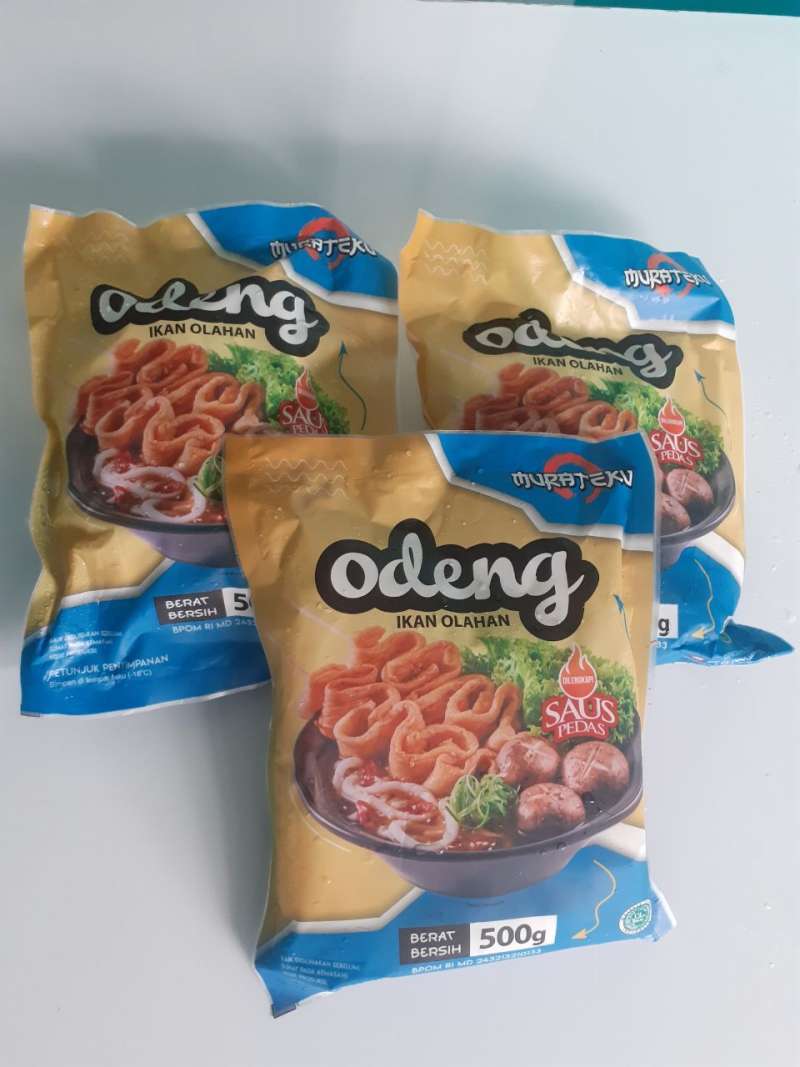 Jual Bernardi Odeng Original Fish Cake Tempura Ikan 500gr / Odeng ...