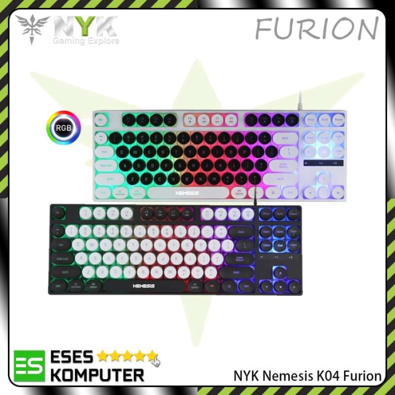 Promo Keyboard Nyk Nemesis K04 K-04 Furion Tkl Rgb | Keyboard Gaming ...