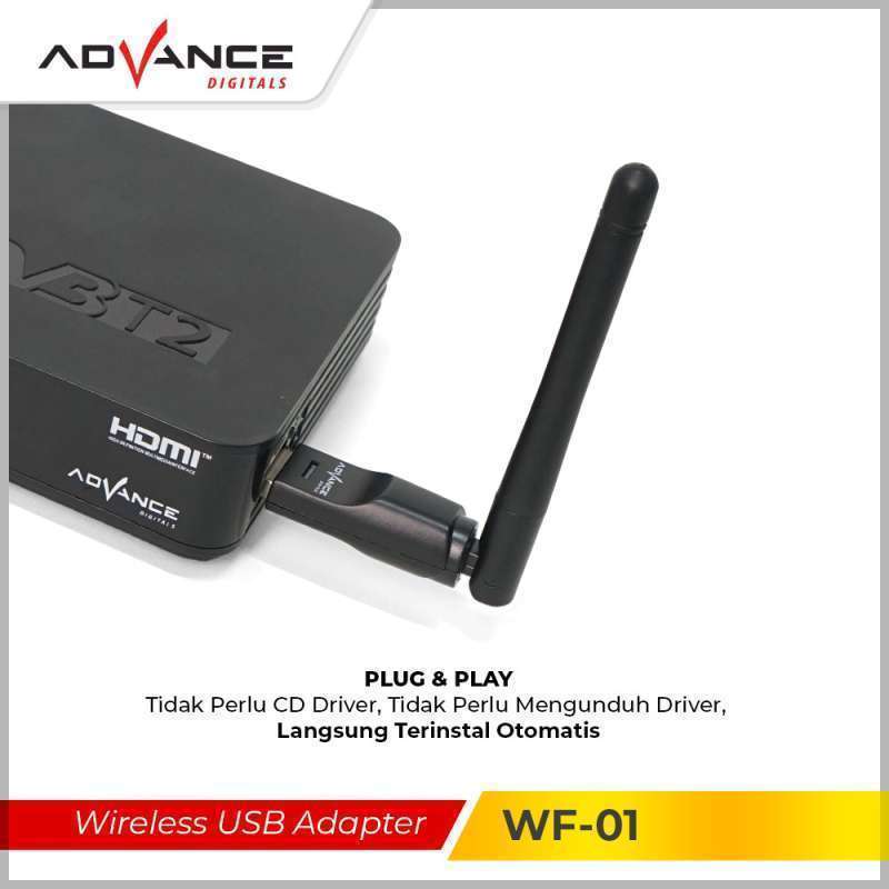 Jual Advance Usb Dongle Wifi Wireless Adapter Receiver Wf-01 Di Seller Toko Grosir ...