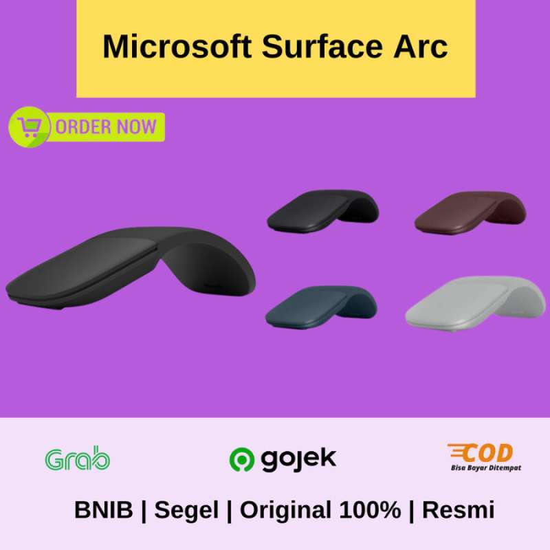Promo Microsoft Surface Arc Touch Mouse Original Diskon 10% Di Seller ...