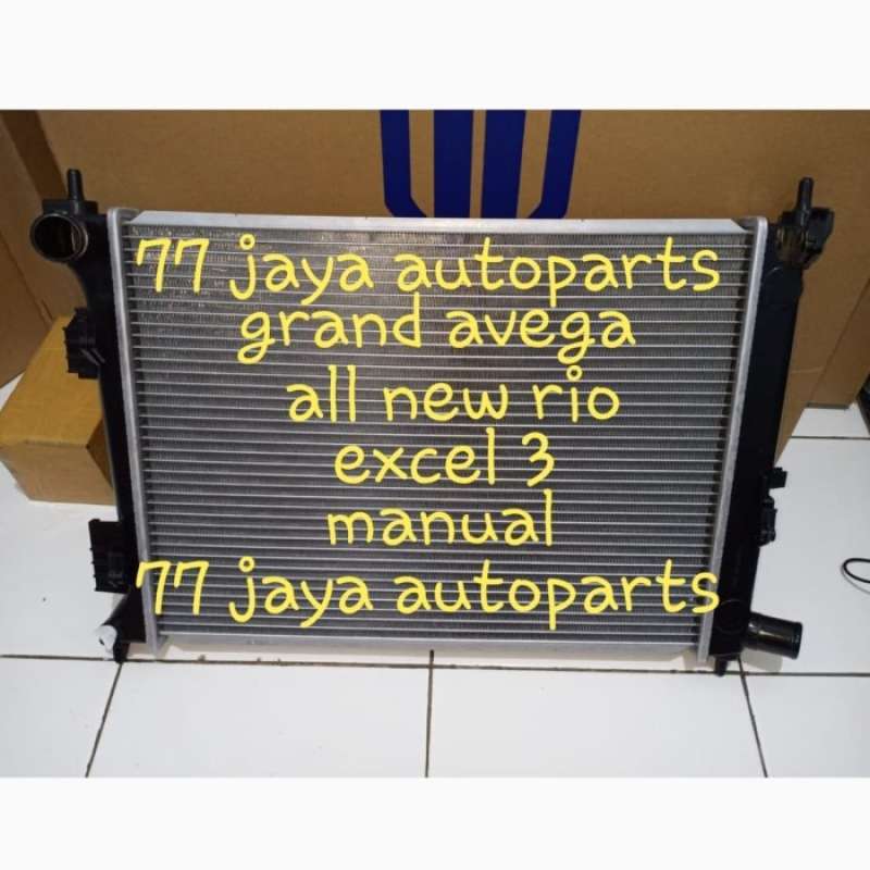 Jual RADIATOR HYUNDAI GRAND AVEGA # EXCEL 3 # KIA ALL NEW RIO MANUAL di ...