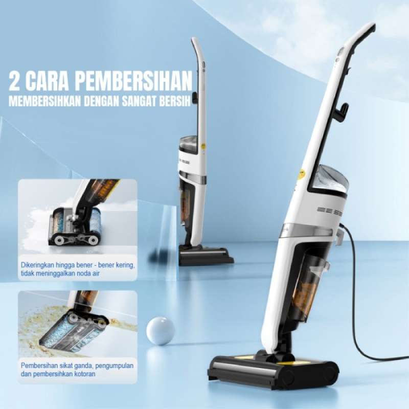 Jual Deerma Vacuum Cleaner Vx20 Pel Wet Dry Penyedot Debu Mop Basah Kering Di Seller ...