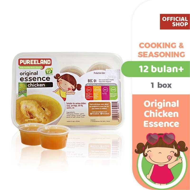 Jual Pureeland Original Chicken Essence / MPASI Bayi Organik / Bumbu ...