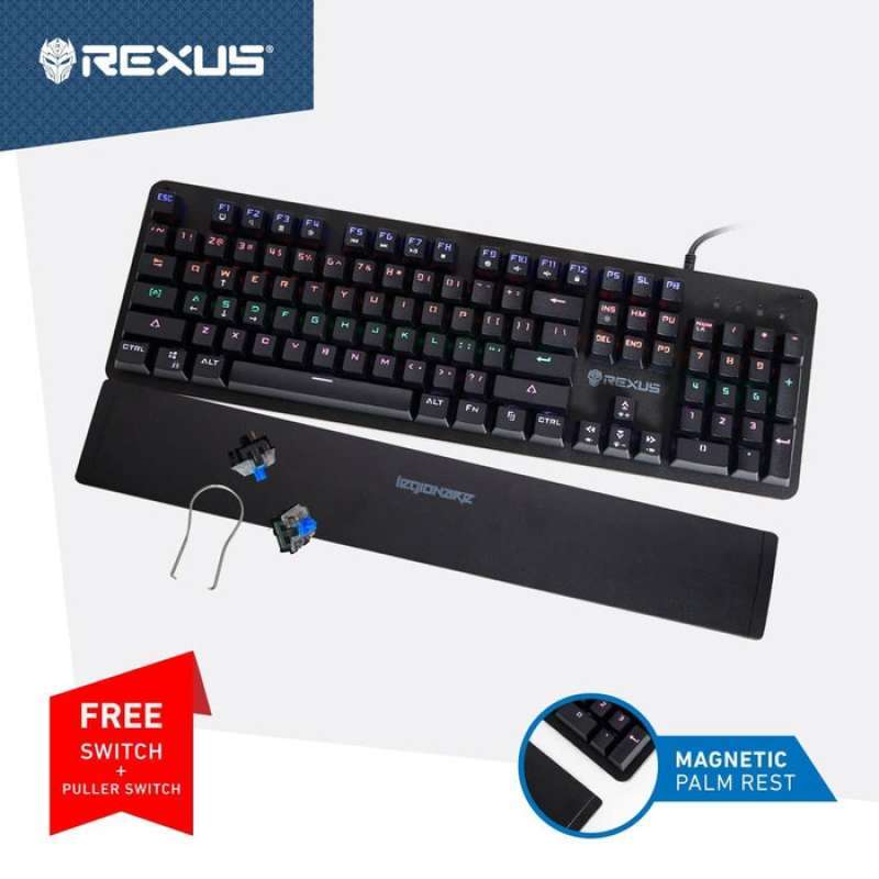 Jual Rexus Mx3 Mechanical Keyboard Original Murah - Harga Diskon Juli ...