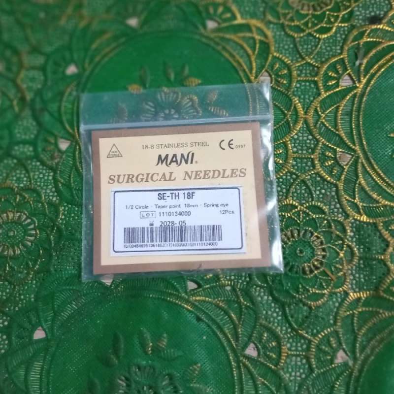 Promo Jarum Bedah SE-TH 18F/ Surgical Needle / jarum Hecting / Mani ...