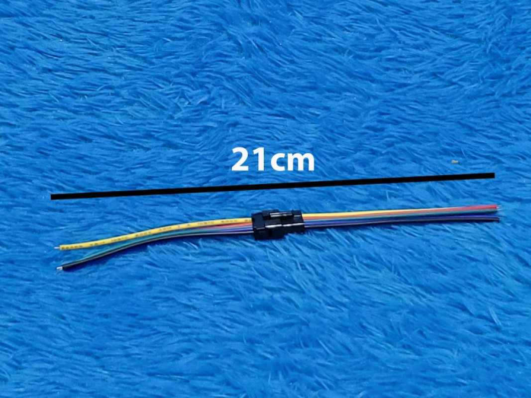 Promo Socket Kabel 5 Pin ( Male + Female ) 21cm - Sambungan Kabel ...