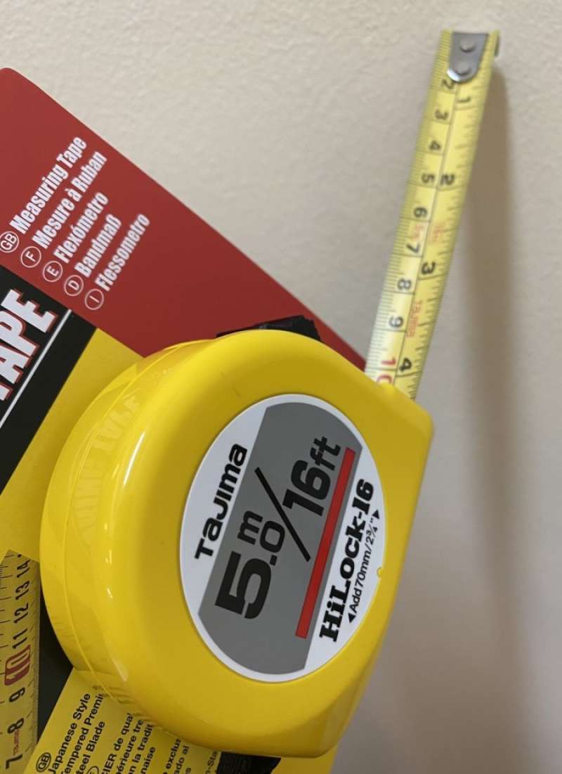 Jual Meteran Hi-lock Tajima 5 Meter Kuning Measuring Tape Di Seller ...