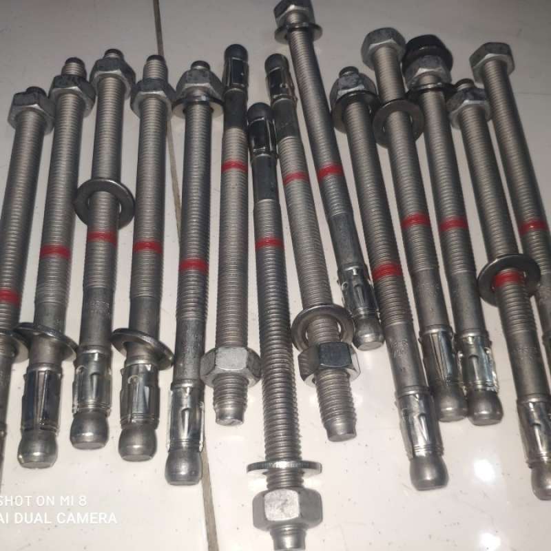 Jual Hilti Dynabolt Dinabolt Anchor Angkur Hst3-r M12 X 185mm Stainless Di Seller Berkah Mulia ...