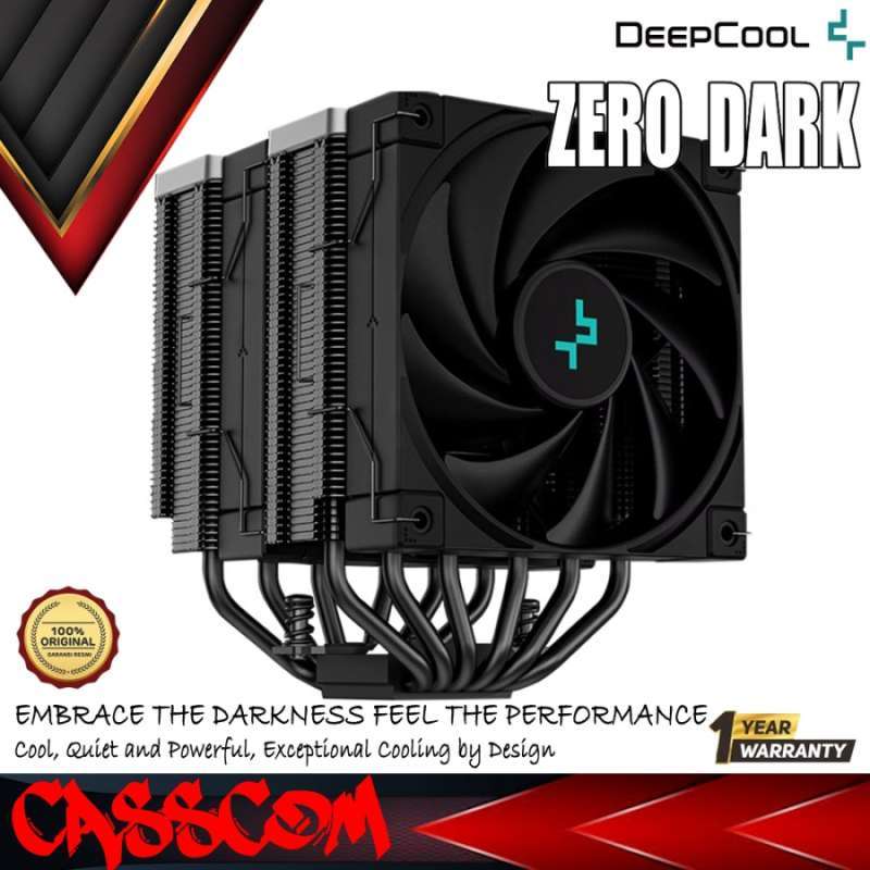 Jual Hsf Deepcool Ak620 Zero Dark | Twin Tower 120mm Air Cpu Cooler Di ...
