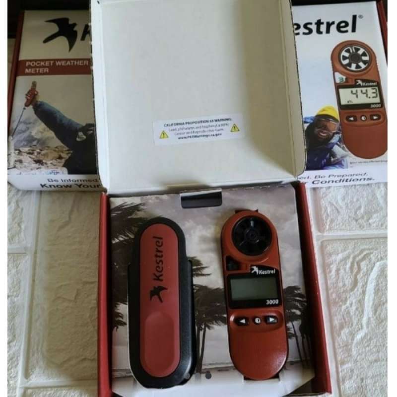 Jual Kestrel 3000 Pocket weather meter mini anemometer Original di ...