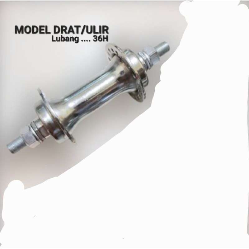 Jual BOSS ATAU HUB TROMOL FREEHUB SEPEDA MODEL DRAT ULIR DEPAN DAN ...