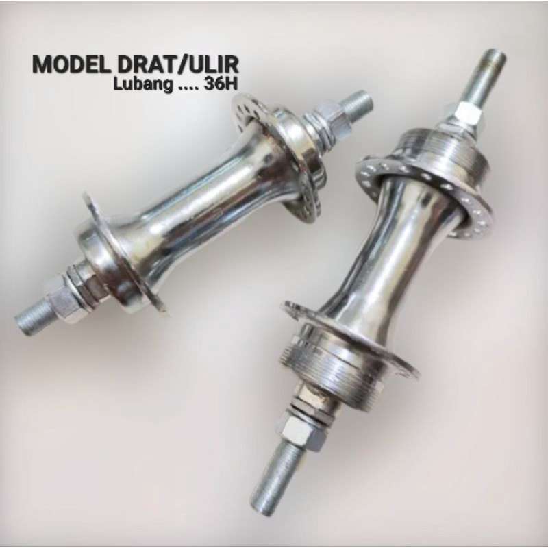 Jual BOSS ATAU HUB TROMOL FREEHUB SEPEDA MODEL DRAT ULIR DEPAN DAN ...