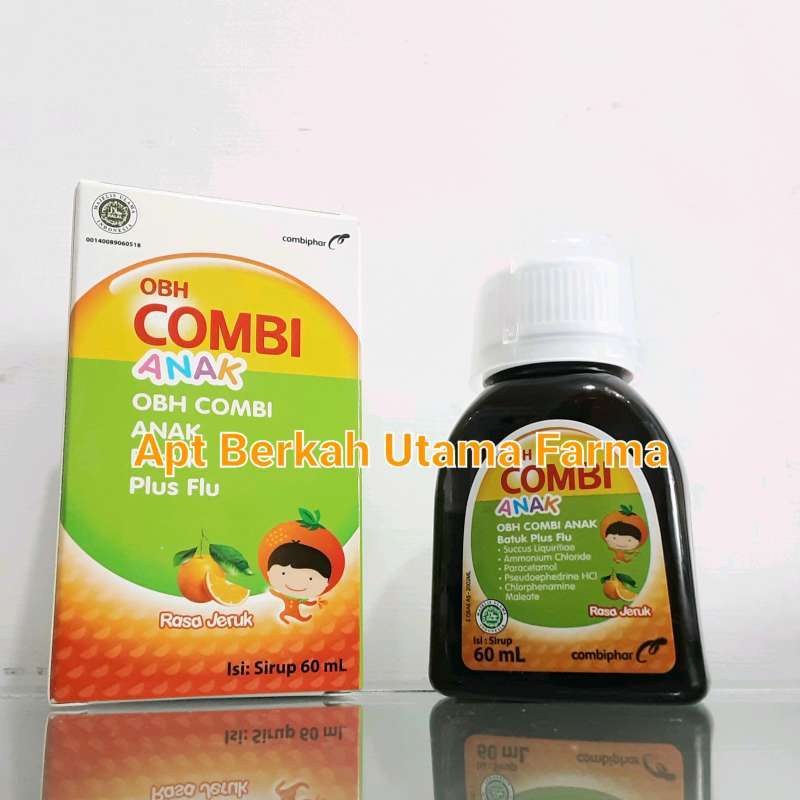 Jual OBH Combi Anak Batuk Plus Flu Rasa Jeruk [60 ml] di Seller Apotek ...