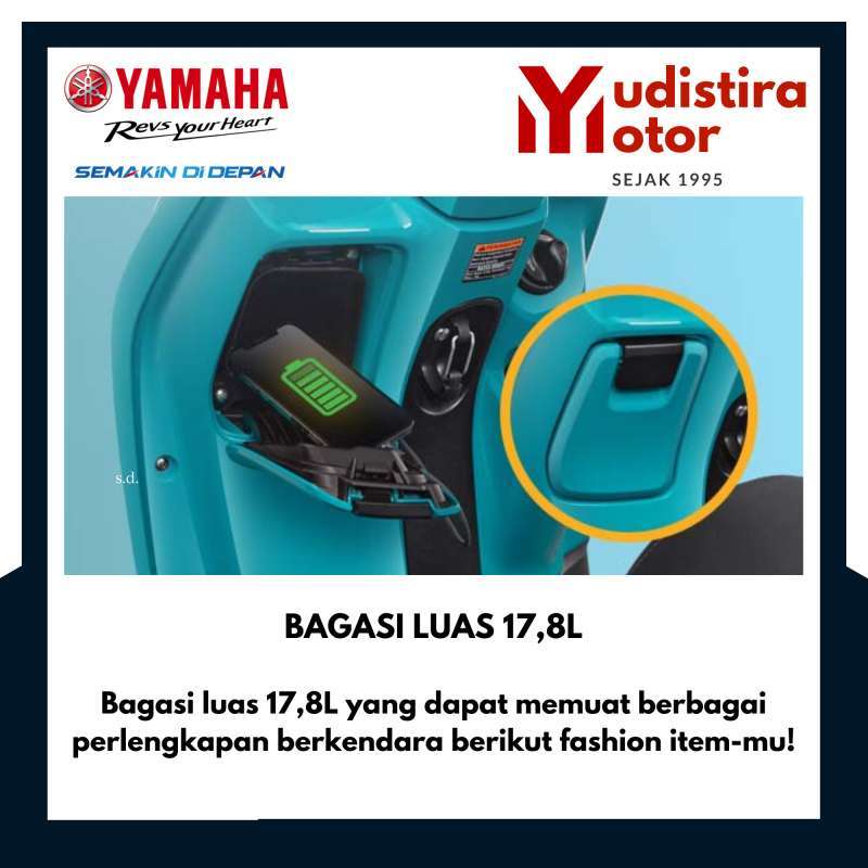 Jual Yamaha Fazzio Hybrid Connected - Lux Version [vin 2023/ Otr Jawa ...