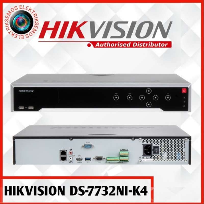 Promo HIKVISION 7732NI-K4 NVR 32 CHANNEL HIKVISION 4K Diskon 33% di ...
