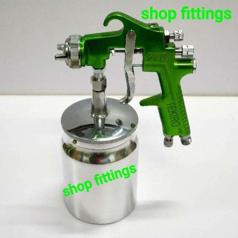 Jual Tekiro F 100 S Air Paint Spray Gun Hvlp Alat Semprot Cat Tabung ...