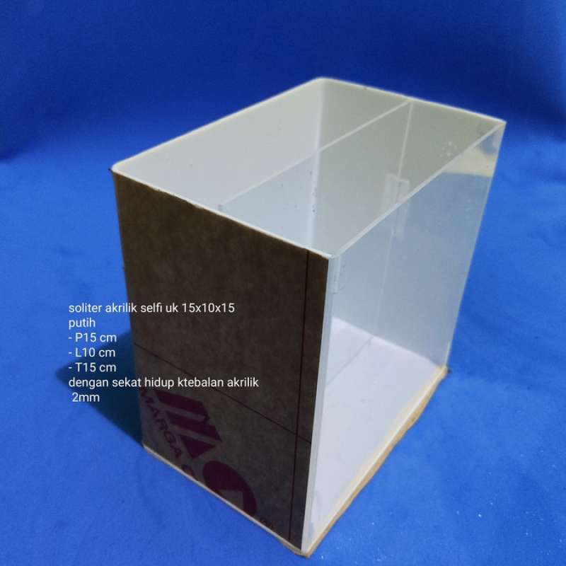 Jual Soliter akrilik uk 15x10x15 bening di Seller Keysha shop - Nagrak, Kab. Sukabumi | Blibli