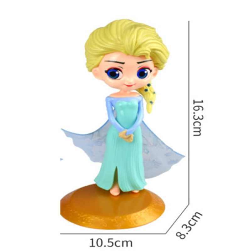 Promo Cake Topper Elsa Frozen Biru Kue Ulang Tahun Ultah Penghias Tar ...