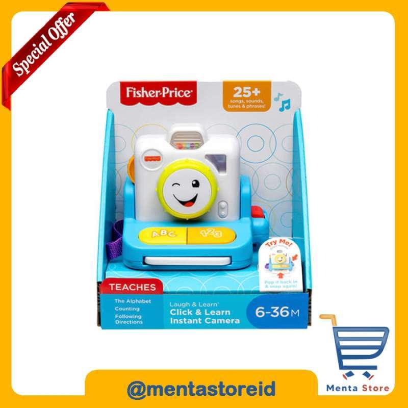 Jual Fisher Price Laugh Learn Instant Camera Original Harga Termurah ...