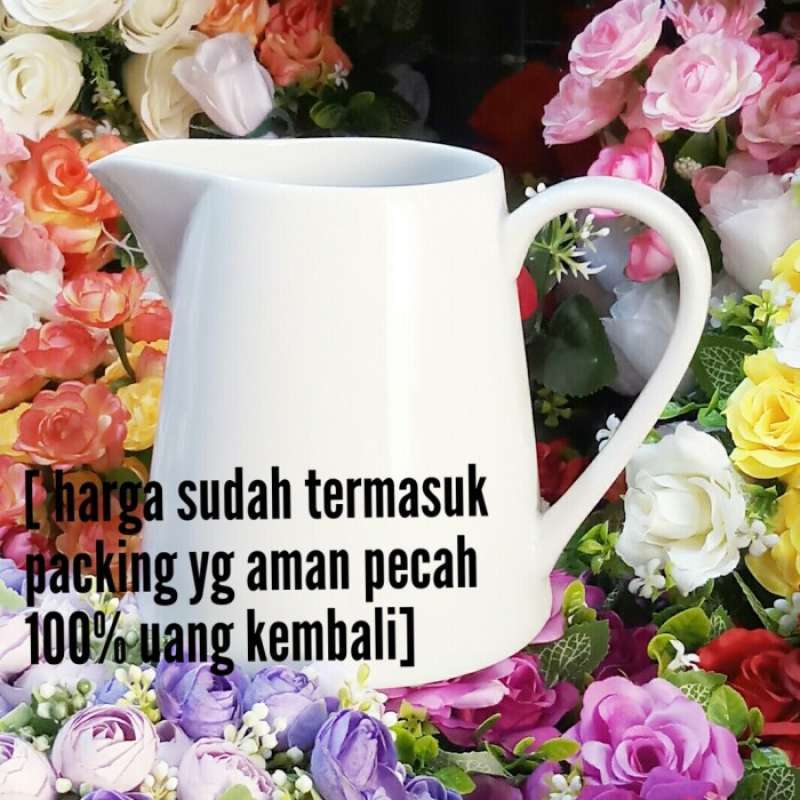 Jual Teko Susu Keramik Elegant 1'5 Liter Terlaris Bisa Dimicrowave Di ...
