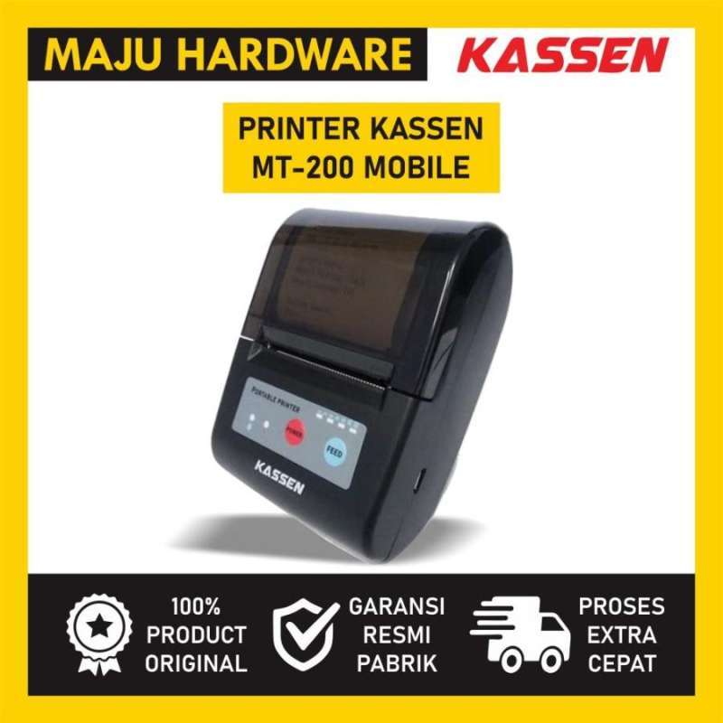 Jual Printer Thermal Bluetooth Kassen MT-200 Original di Seller MAJU HARDWARE LAPTOP ...