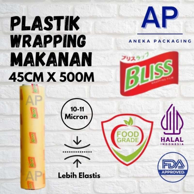 Promo Fujii Plastik Wrapping - Cling Wrap - Pembungkus Makanan 45Cm X ...