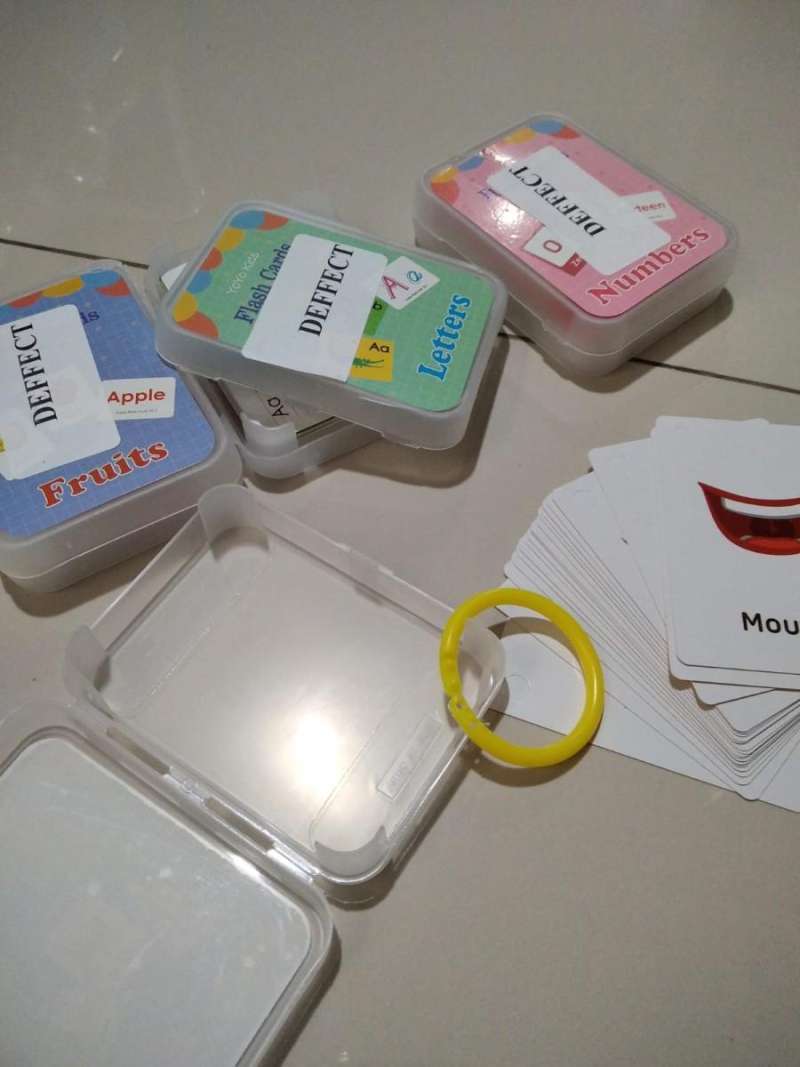 Jual TweedyToys - Flash Card / Flashcard / Kartu Pintar Edukasi Anak ...