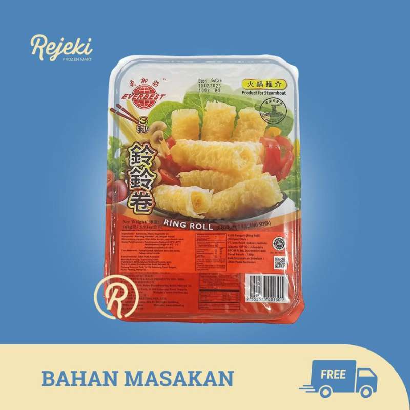 Jual Everbest Ring Roll Kembang Tahu Gulung / Hotpot- Rejeki Frozen ...